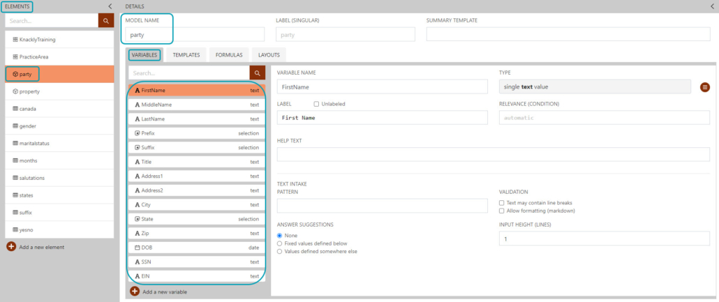 Object Models and Dynamic Lists – Learn Knackly